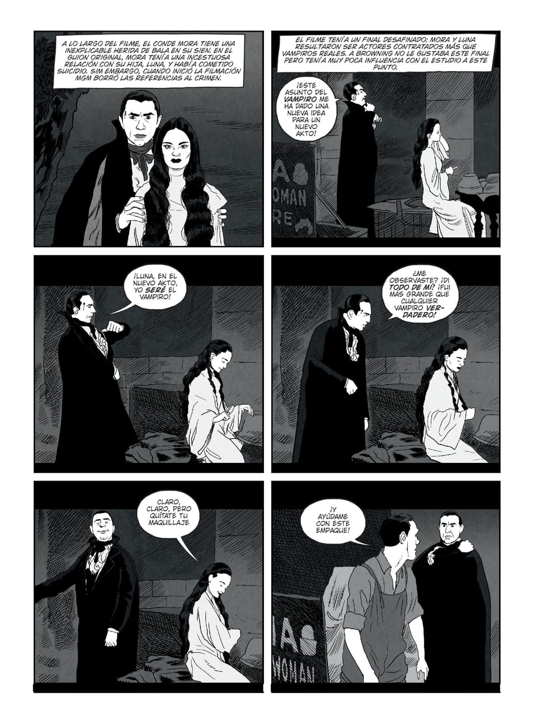 Lugosi – The Rise and Fall of Hollywood’s Dracula (2021) – Novela Gráfica - Marmota Comics