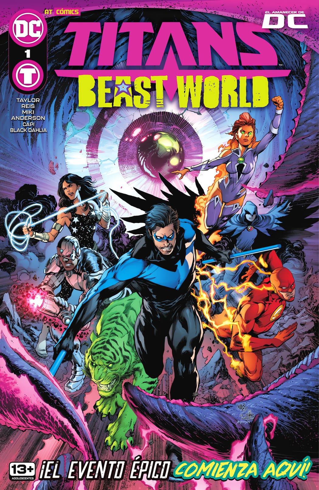 Titans: Beast World (2023) - Marmota Comics Titans: Beast World (2023) - Marmota Comics