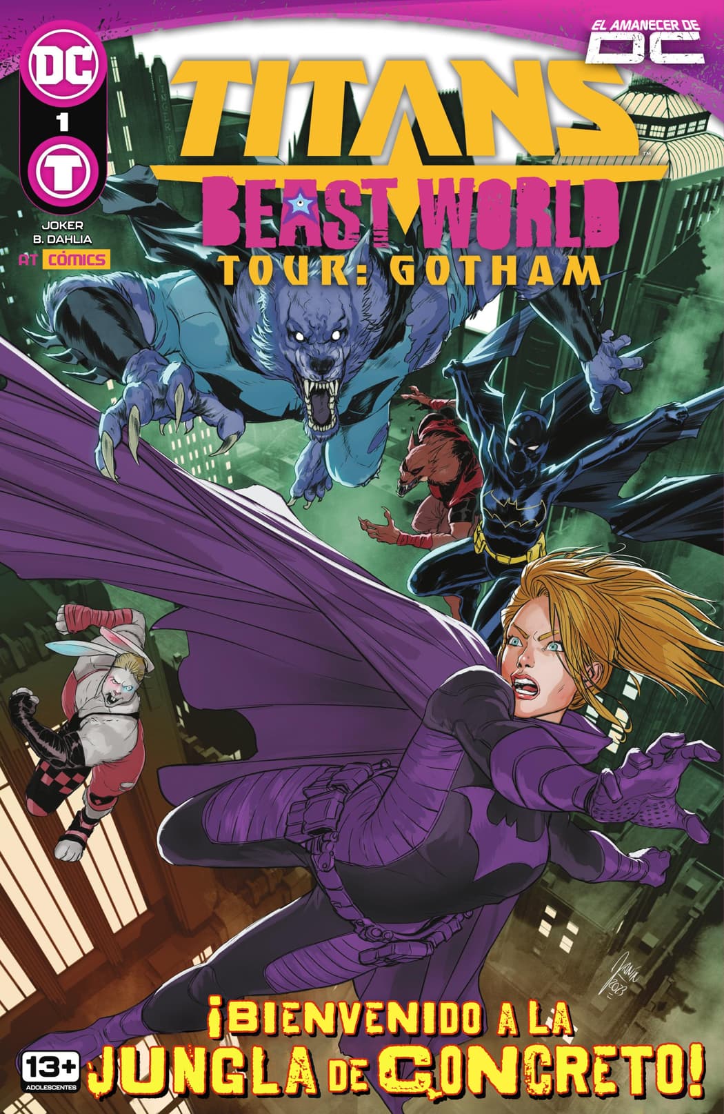 Titans: Beast World Tour – Gotham (2024) - Marmota Comics Titans: Beast World Tour – Gotham (2024) - Marmota Comics