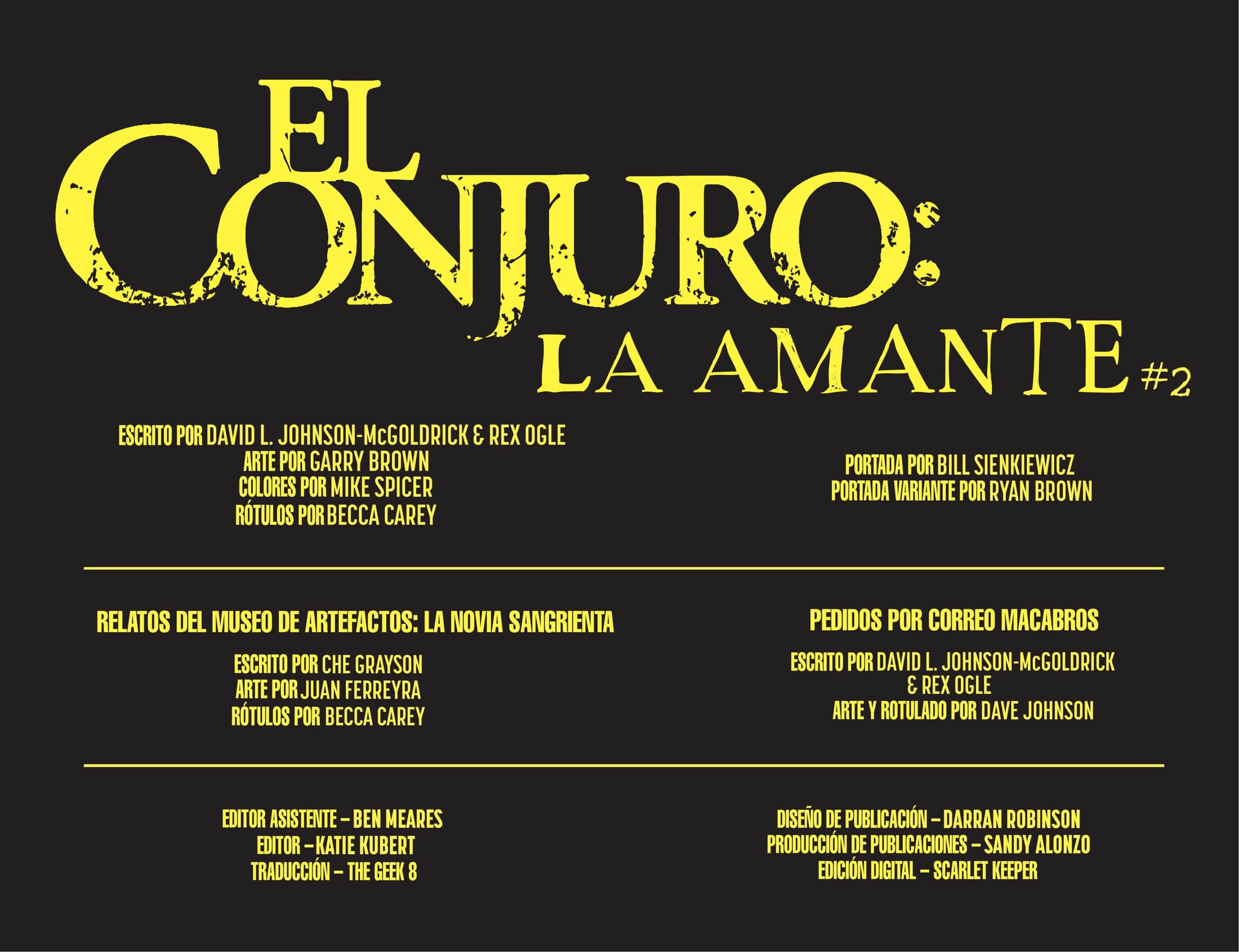 DC Horror Presents – The Conjuring: The Lover (2021) - Marmota Comics