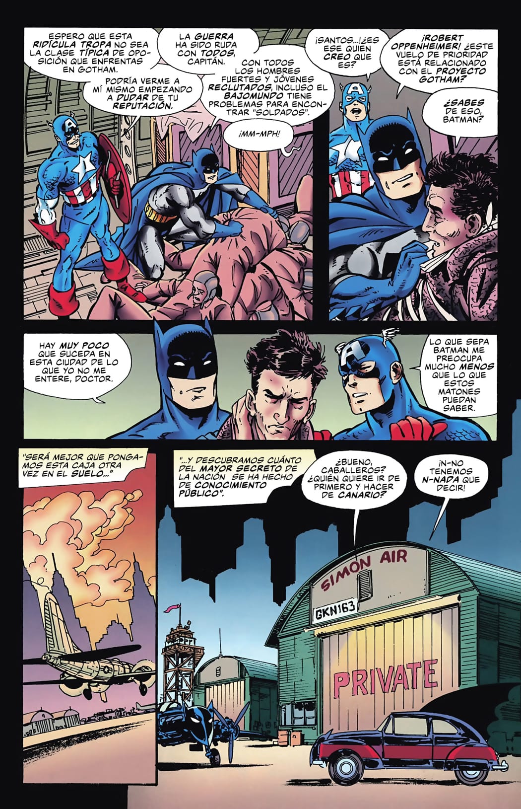 Batman & Captain America (1997) - Marmota Comics