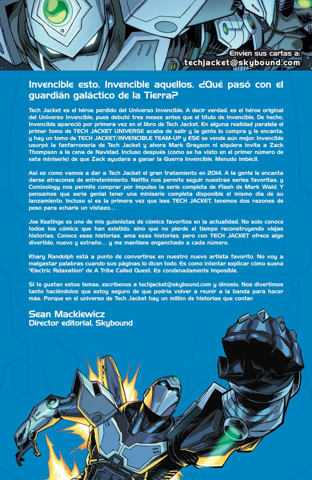 Tech Jacket Digital (2014) - Marmota Comics