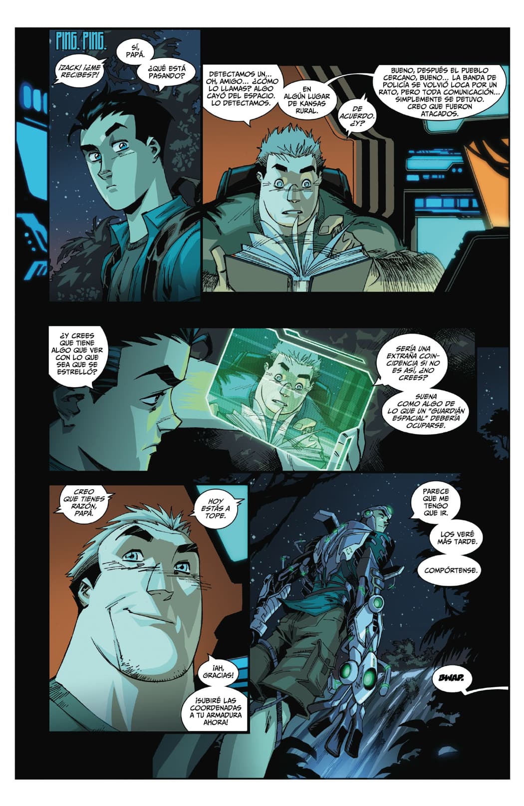 Tech Jacket Digital (2014) - Marmota Comics