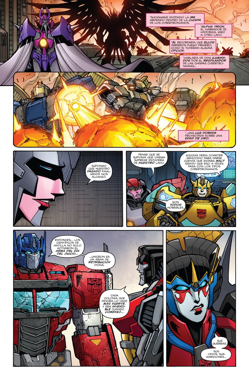 Transformers – Unicron (2019) - Marmota Comics