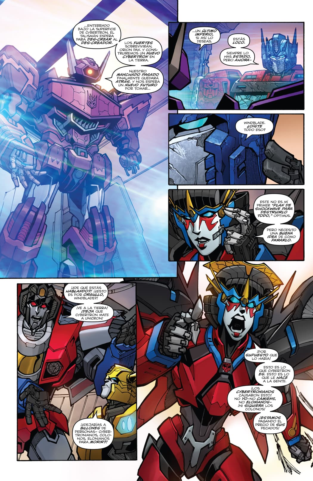 Transformers – Unicron (2019) - Marmota Comics