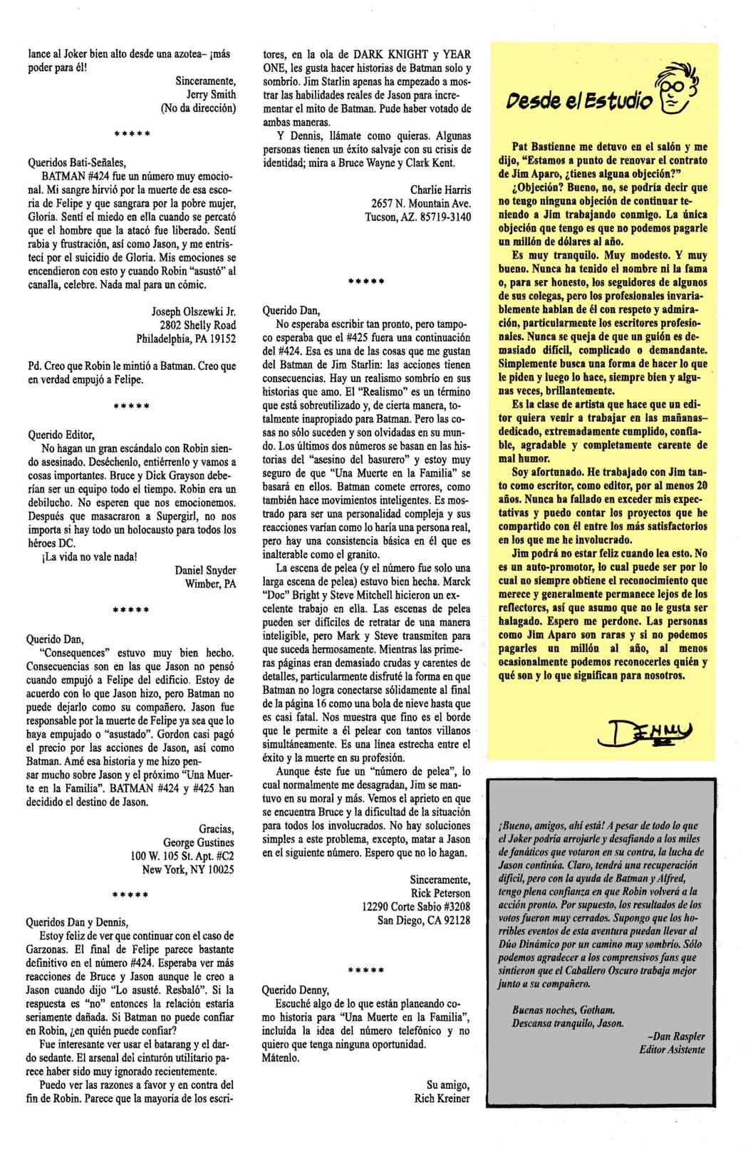 Batman #428: Robin Lives! (2023) - Marmota Comics