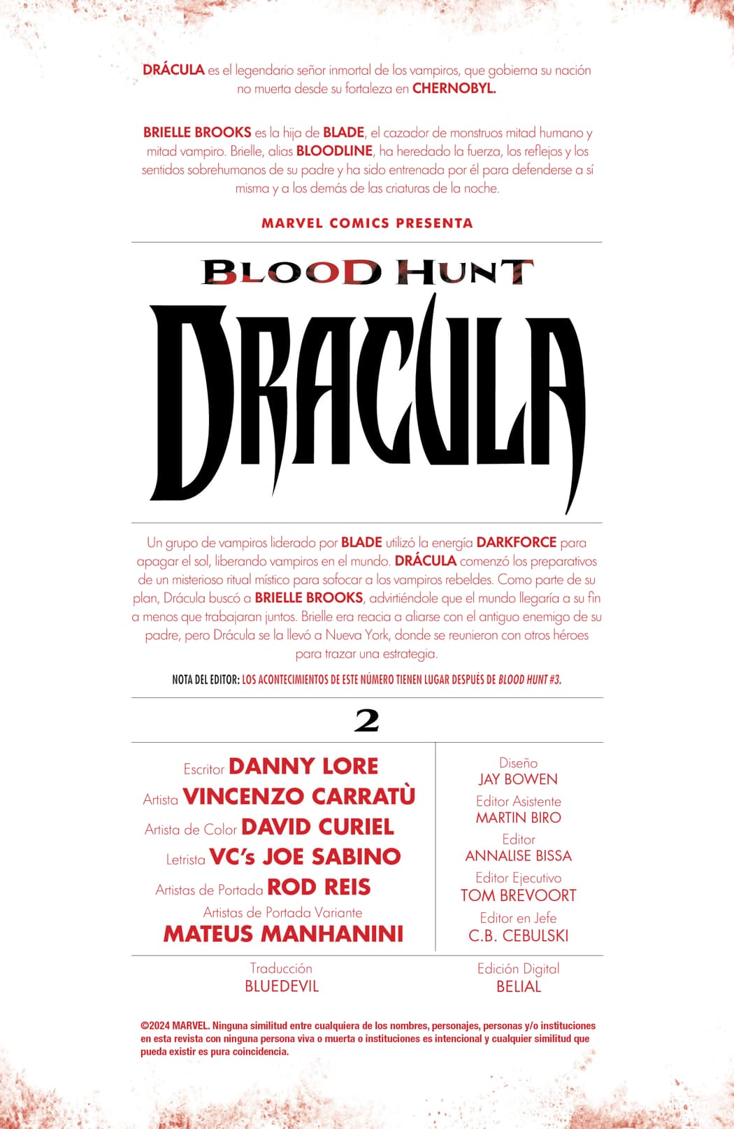 Blood Hunt (2024) - Marmota Comics