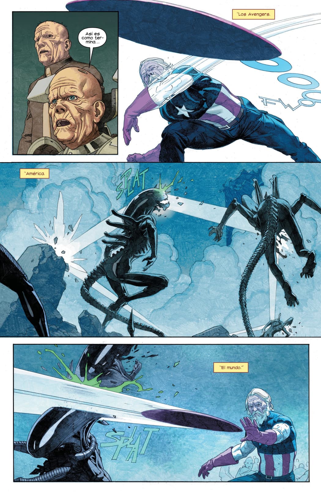 Aliens vs. Avengers (2024) - Marmota Comics