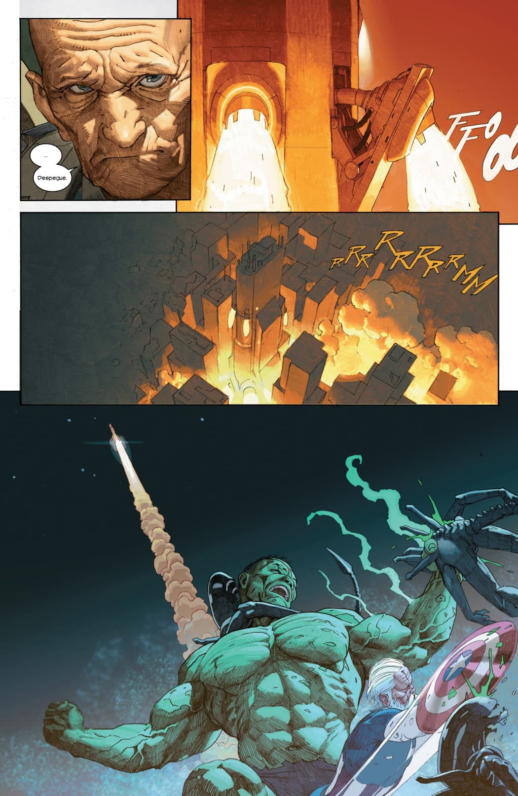 Aliens vs. Avengers (2024) - Marmota Comics