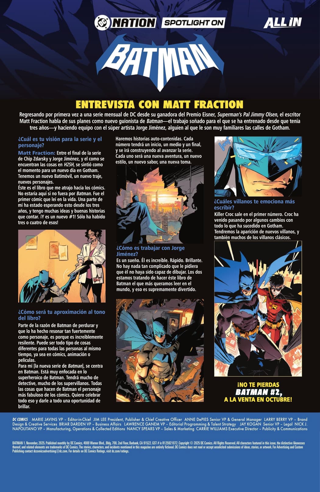 Batman Vol. 4 (2025) - Marmota Comics